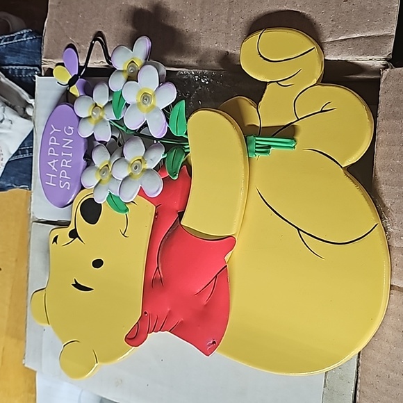 Winnie Thee Pooh | Other | Winnie The Pooh Sign B59 | Poshmark
